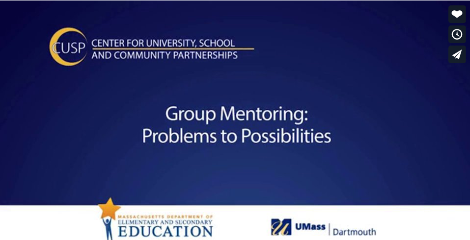 Differentiated Mentoring - Mentor - Mentoring in Action